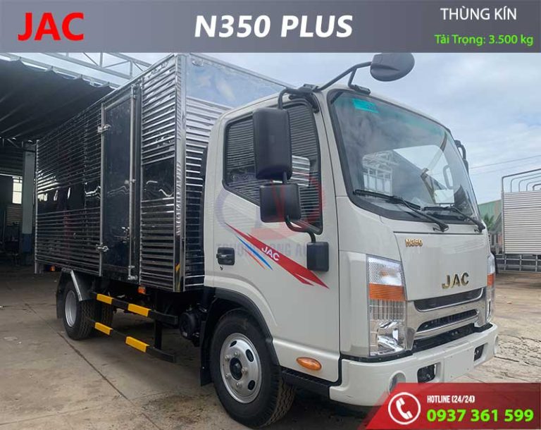 XE TẢI JAC N350 Plus 3.5T - THÙNG KÍN - TỔNG ĐẠI LÝ XE TẢI CHÍNH HÃNG ...
