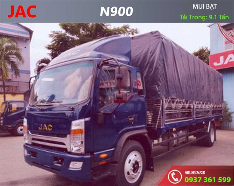 XE TẢI JAC N900 9T - THÙNG MUI BẠT - TỔNG ĐẠI LÝ XE TẢI CHÍNH HÃNG GIÁ ...
